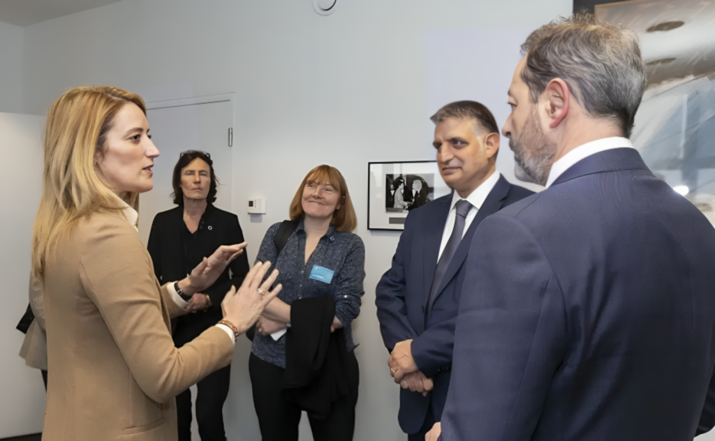 IDF Europe extends heartfelt gratitude to European Parliament President, MEP Roberta Metsola for ...